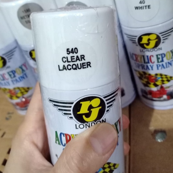 Jual Pilok Pilox RJ London Clear Glossy / Pernis Mengkilap / Clear ...