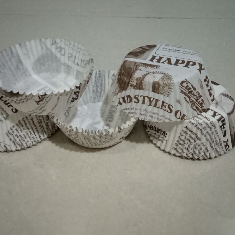 Jual Paper Cup Cake Motif Corak / Kertas CupCake / Kertas Kue / Cake ...