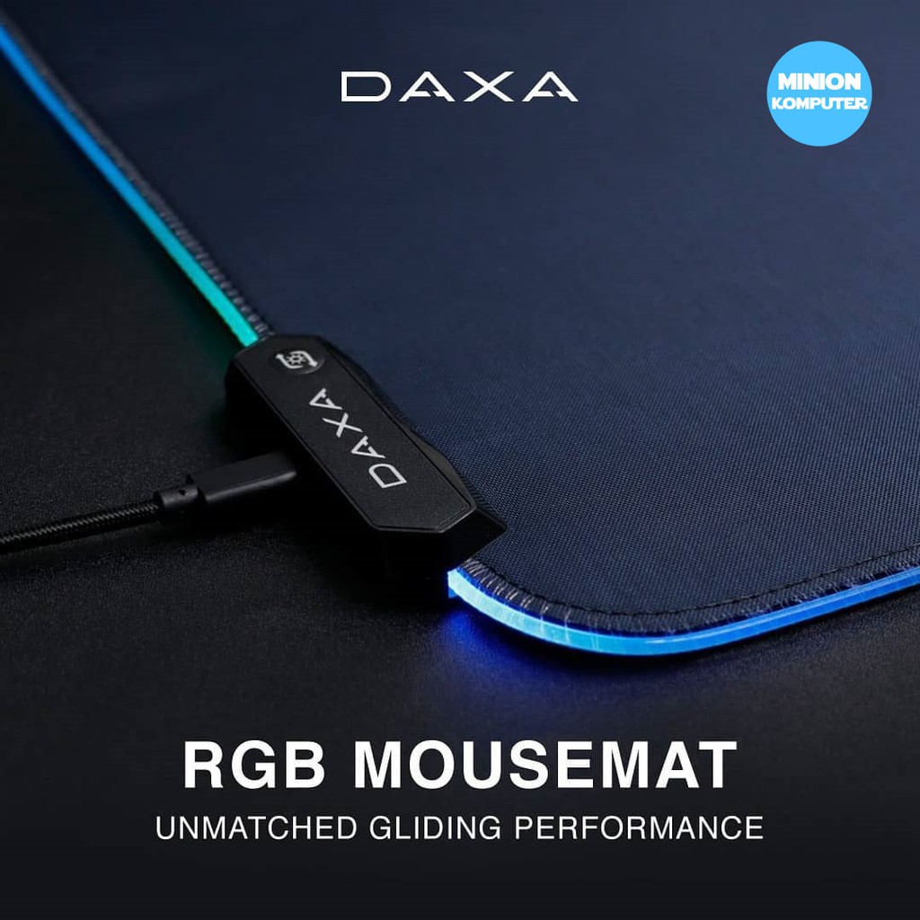 Jual Rexus Daxa Mats Cordura Fabric RGB Gaming Mousepad | Shopee Indonesia
