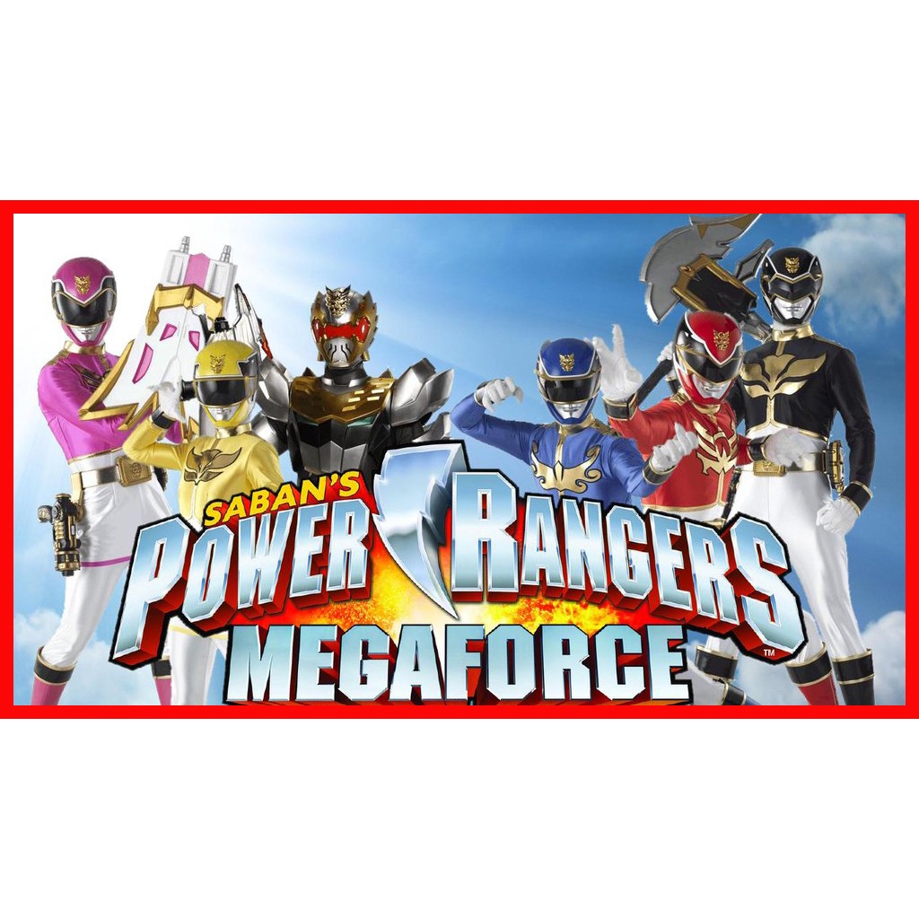 Jual DVD Power Rangers Megaforce dan Power Rangers Super Megaforce ...