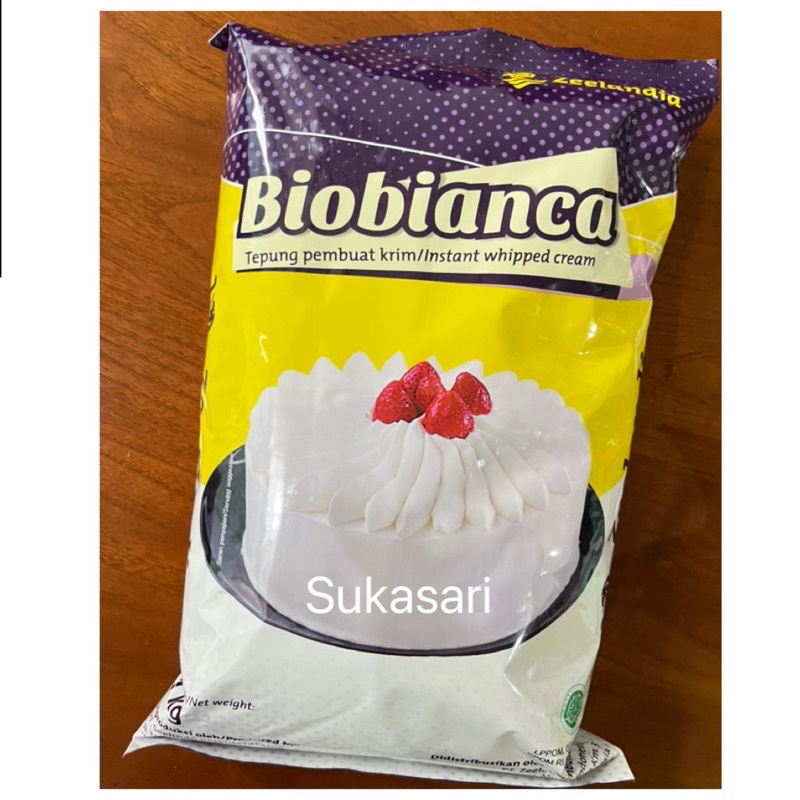 Jual Biobianca 1kg whipped cream instant bubuk whip non dairy bio ...
