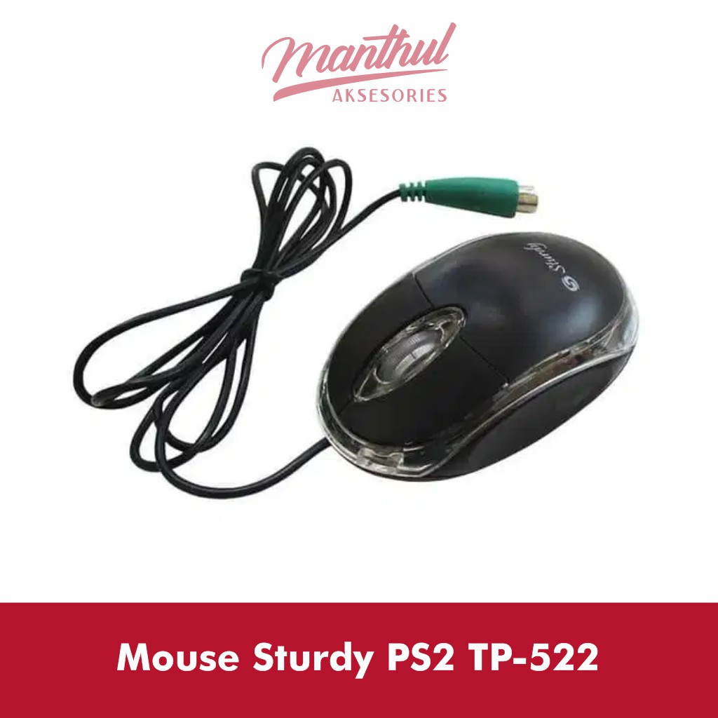 Jual Mouse PS2 ( Colokan Bulat ) SturdyMouse PS2 ( Colokan Bulat ...