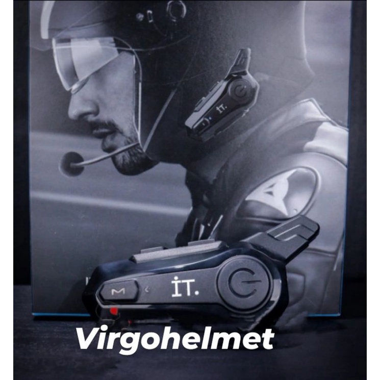 Jual IT INTERCOM BLUETOOTH HEADSET E1-BLACK | Shopee Indonesia