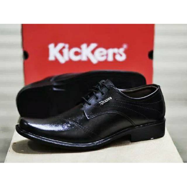 Jual Sepatu Kantor Pria Kickers Pantofel Formal Kerja Dinas Pesta Kulit ...