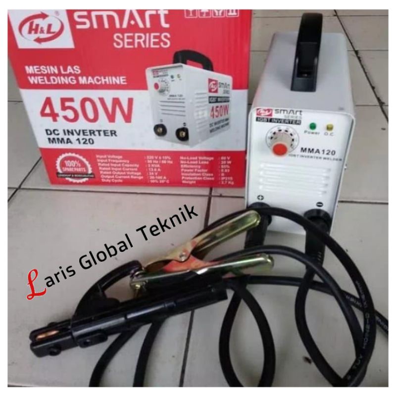 Jual Mesin Las/Travo Las MMA Inverter IGBT 450 watt HnL Smart Series | Shopee Indonesia
