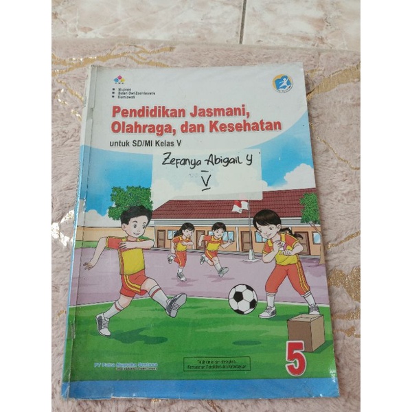 Jual Buku siswa pendidikan jasmani, olahraga dan kesehatan kelas 5 SD | Shopee Indonesia