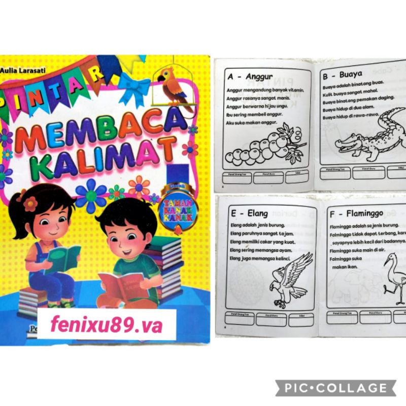 Jual Buku Belajar Membaca Kalimat | Shopee Indonesia