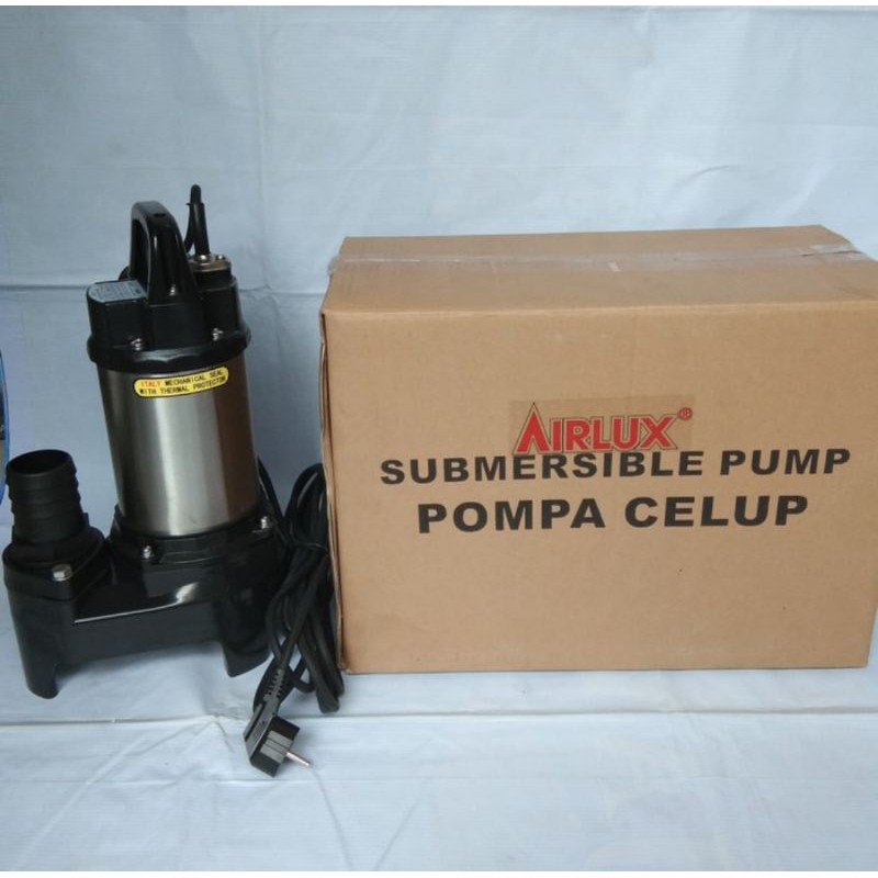 Jual POMPA CELUP KOLAM IKAN AIRLUX UP 200 POMPA SUBMERSIBLE PIPA 2" 150WATT | Shopee Indonesia