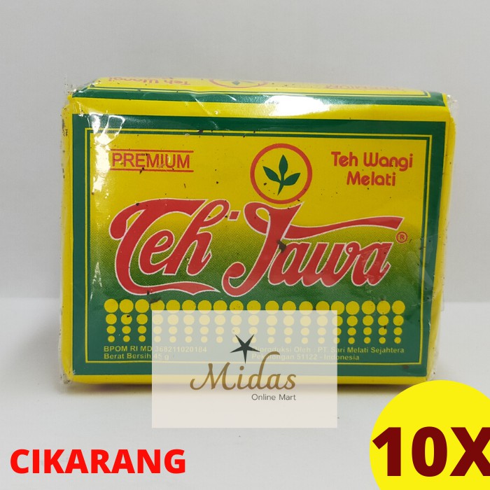 Jual Teh Jawa Premium 10 Pcs X 45 gram | Shopee Indonesia
