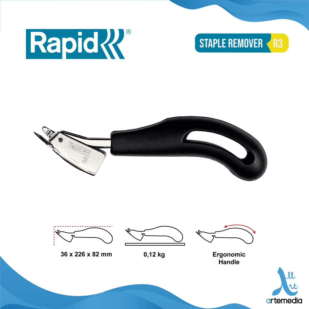 Jual Rapid R3 Staple Remover Alat Pembuka Staples Manual Ringan ...