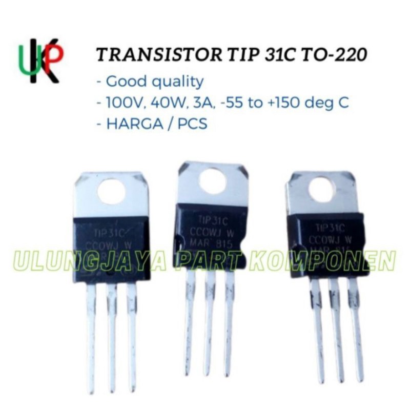 Jual Transistor Tip32c Tip 31c Shopee Indonesia
