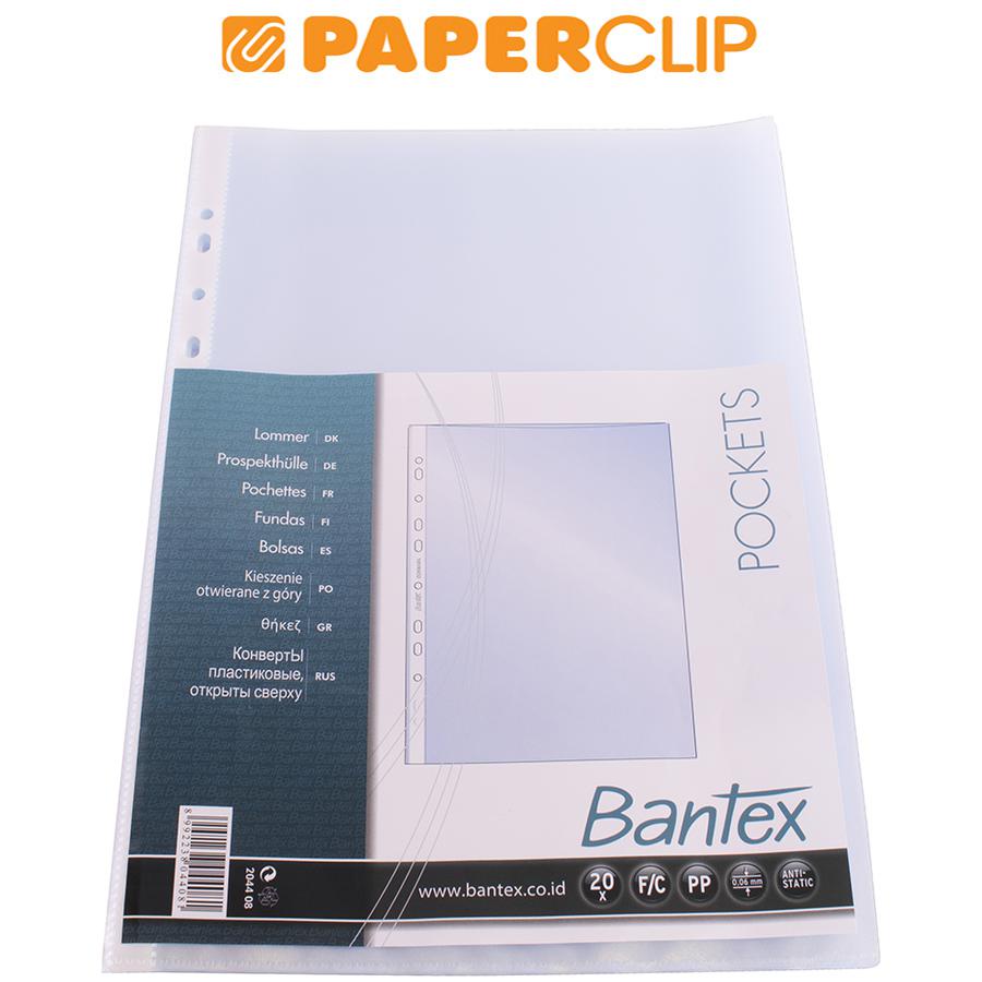 Jual CLEAR POCKET BANTEX 2044 FC@20 | Shopee Indonesia