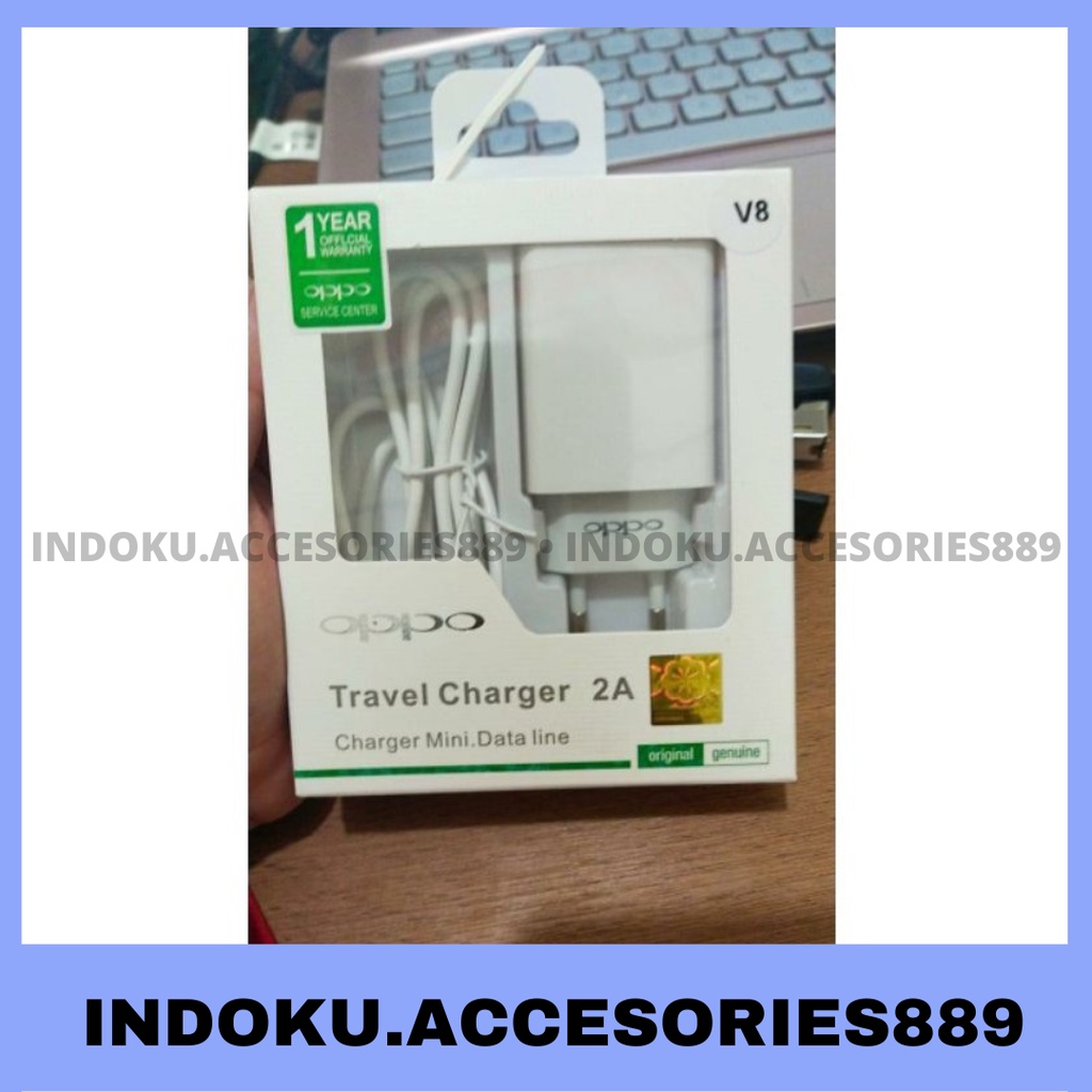 Jual Original Charger Oppo 2A Charger Oppo F7 F5 F3 F1plus F1s A7 A3s ...