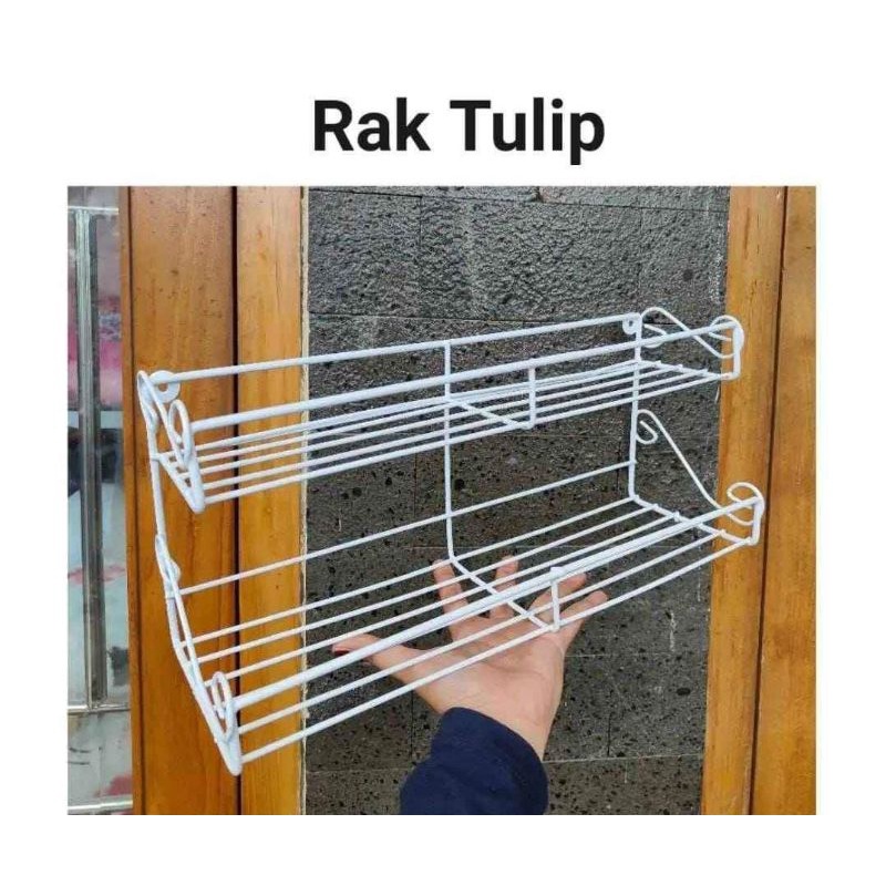 Jual RAK TULIP / RAK BUMBU SUSUN 2 / RAK SAMPO / RAK MULTIFUNGSI ...