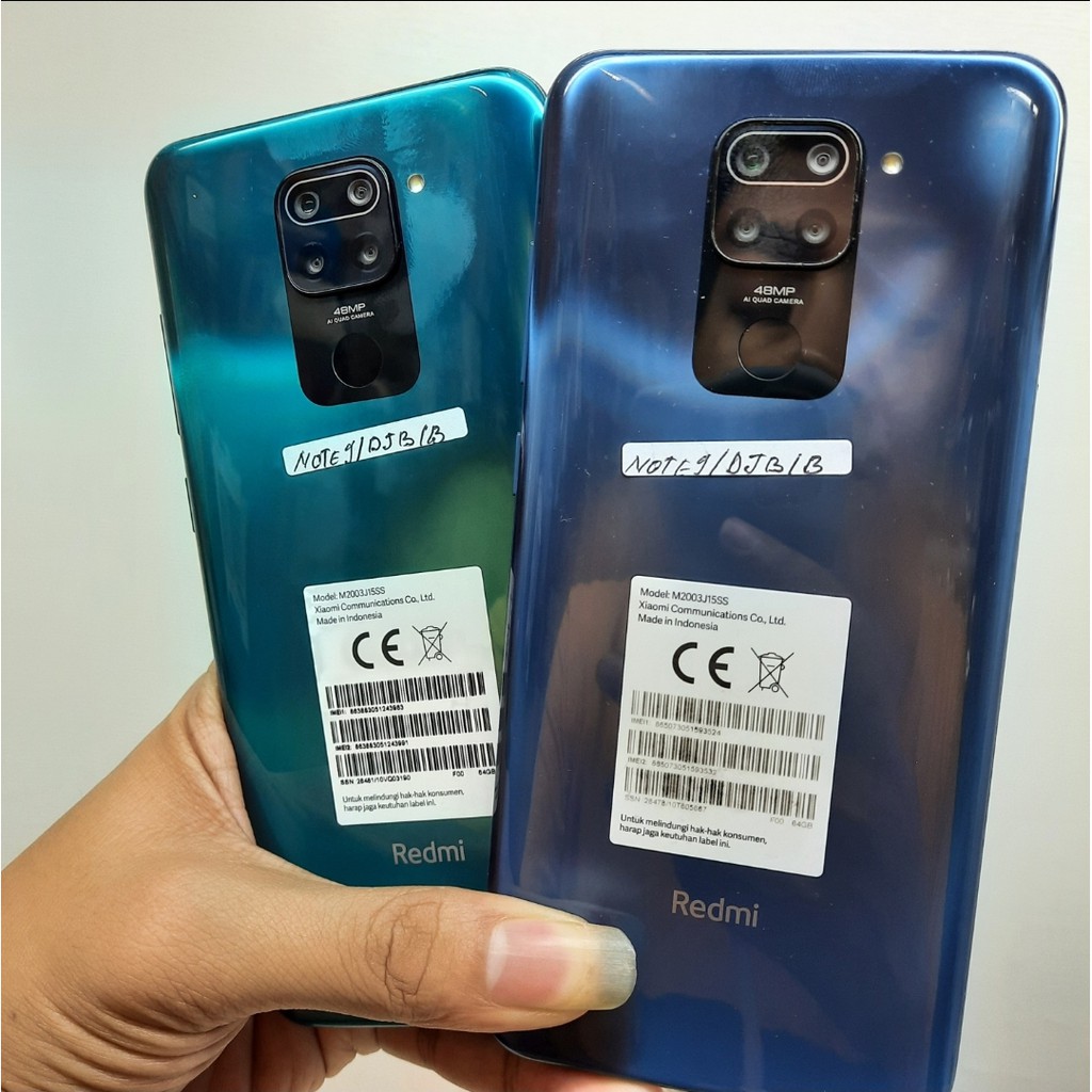 Jual XIAOMI REDMI NOTE 9 4/64 SECOND BATANG | Shopee Indonesia