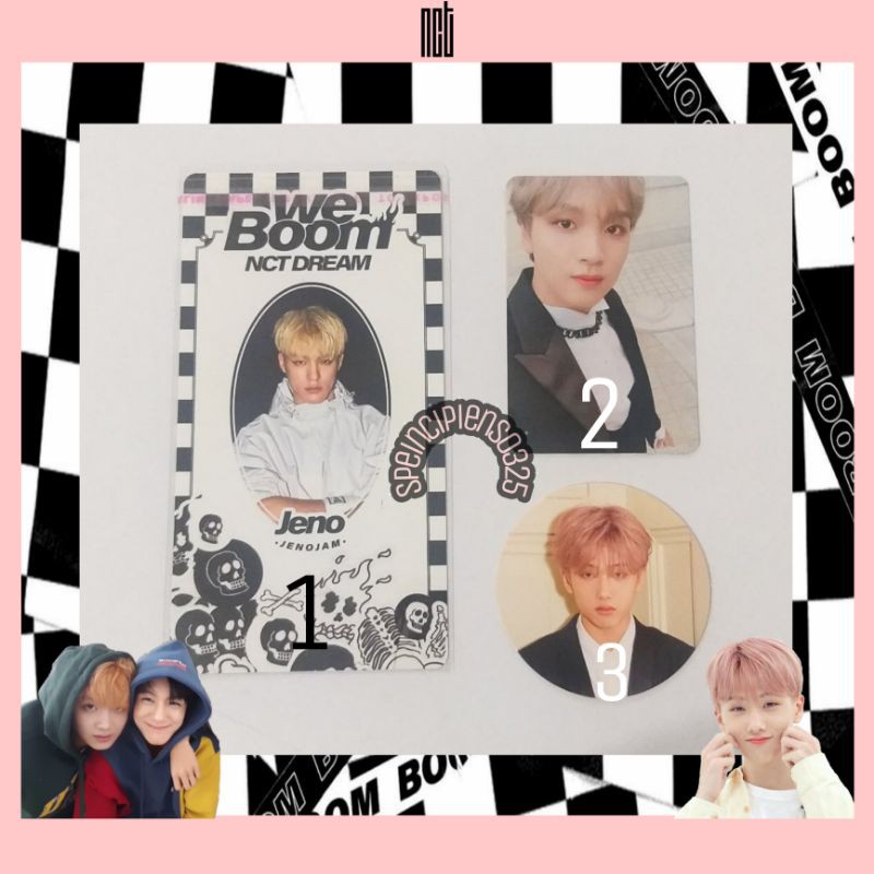 Jual BOOM CARD JENO PHOTOCARD HAECHAN CIRCLE CARD JISUNG NCT DREAM WE ...