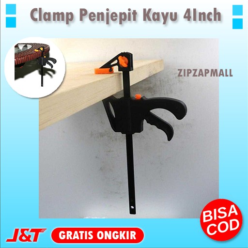 Jual Clamp Penjepit Holder Kayu 1 Pcs / klem kayu siku / klem Holder ...