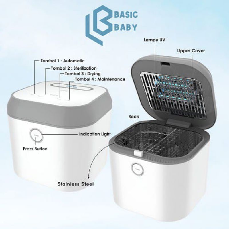 Jual Basic Baby UV Sterilizer Box (NEW) | Shopee Indonesia
