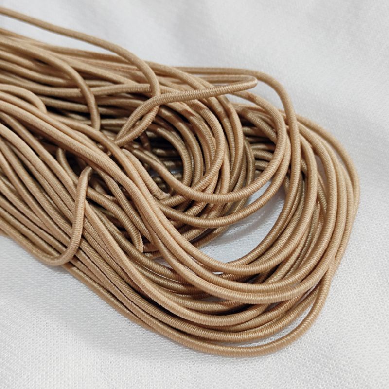 Jual [PART 1] Tali Karet POLOS Elastis SENGKELIT PENGAIT LUBANG KANCING ...