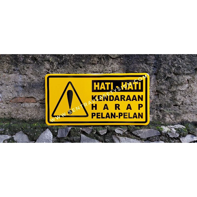 Jual Rambu Hati Hati Kendaraan | Shopee Indonesia Jual Rambu Hati Hati Kendaraan | Shopee Indonesia