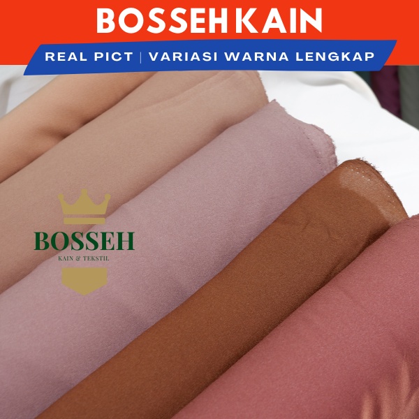 Jual (0,25 Meter) Kain Diamond Crepe Premium | Kain Diamond Italiano ...
