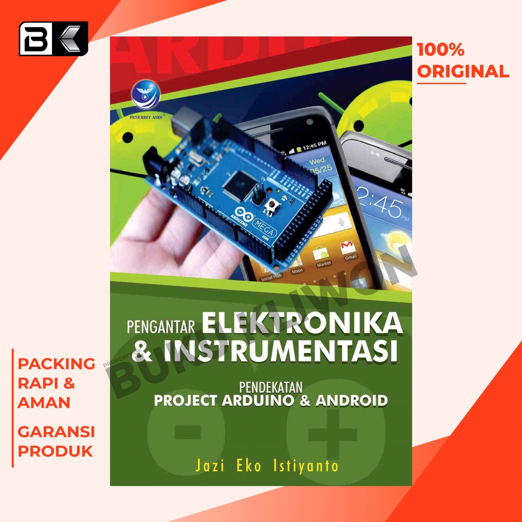 Jual Buku Pengantar Elektronika Dan Instrumentasi, Pendekatan Project ...