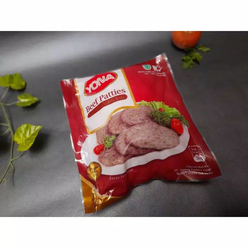Jual Yona Beef Patties ( Daging Sapi Burger Tebal ) 500gr | Shopee ...