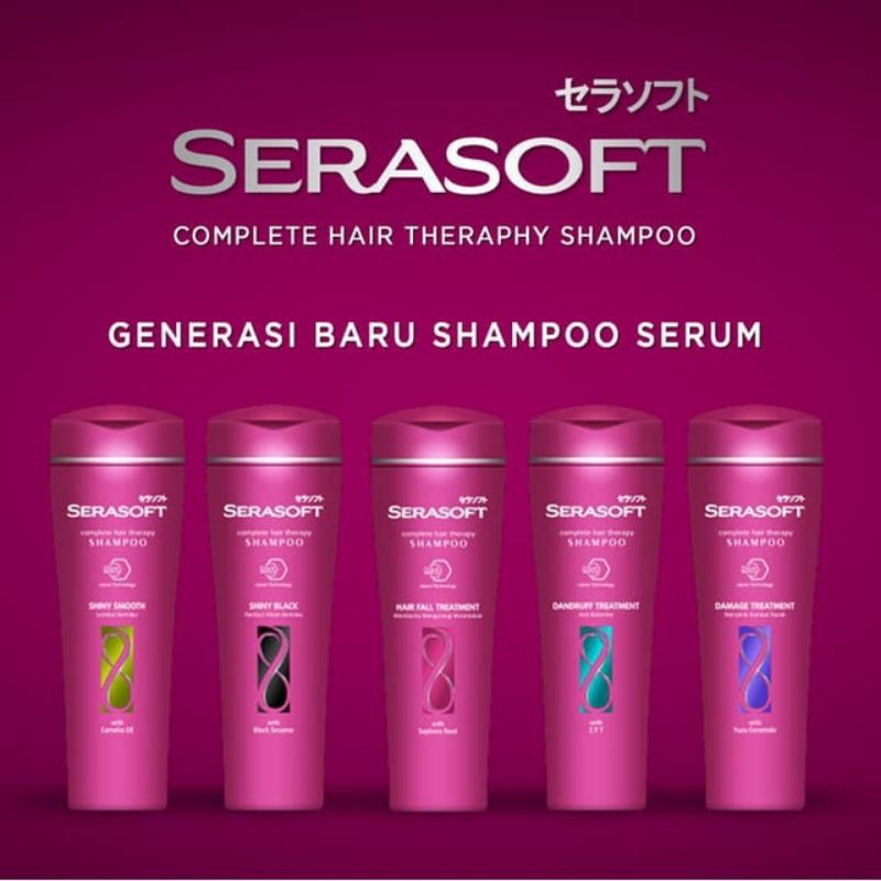 Jual SERASOFT Shampoo dan Conditioner Botol 170ML | Shopee Indonesia