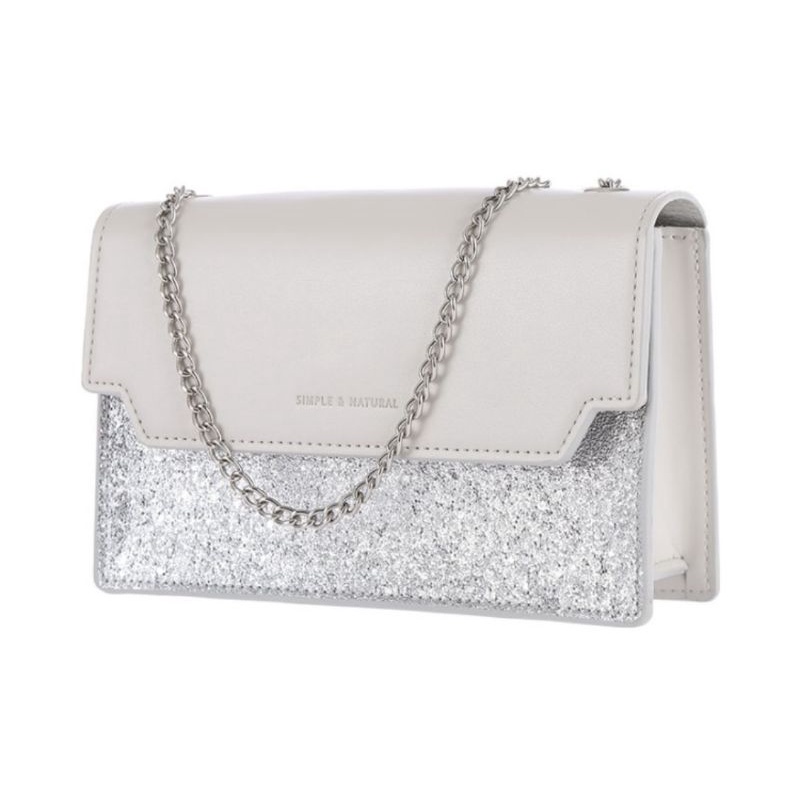 Jual Miniso official Premium rectangle bag with gold hardware uk ...