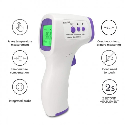 Jual THERMOMETER GUN MEDIS TERMOMETER SUHU TUBUH TERMO GUN DIGITAL ...