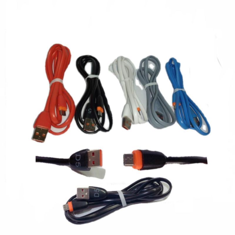 Jual KABEL USB CARGER FT V8 MICRO | Shopee Indonesia