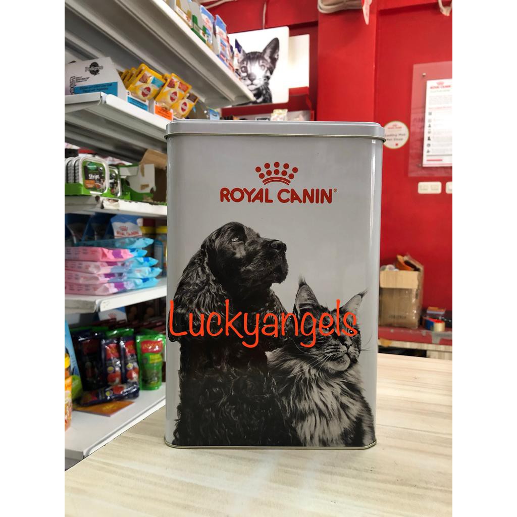 Jual ROYAL CANIN FOOD CONTAINER KALENG 2KG/TEMPAT PENYIMPANAN MAKANAN ...