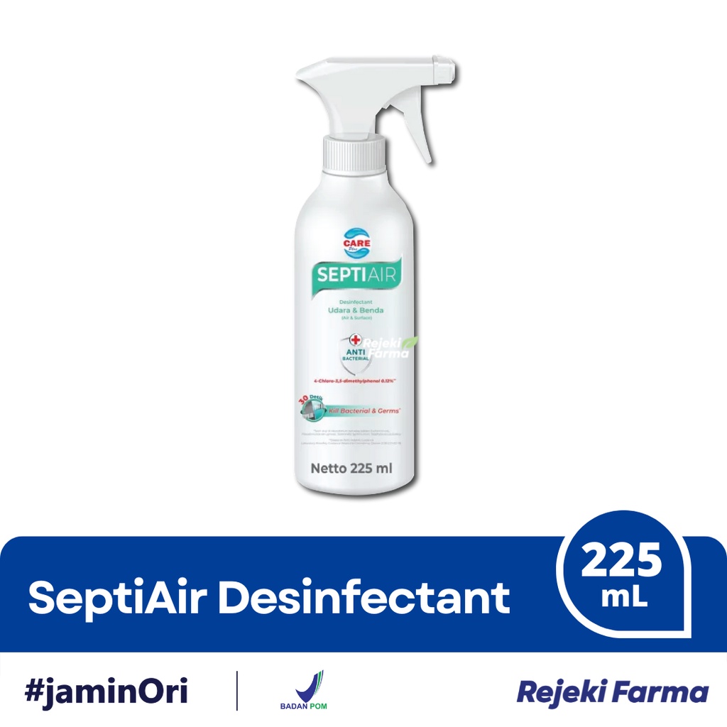 Jual Care Plus Septi Air Desifectant 225mL - Desinfektan Spray SeptiAir ...