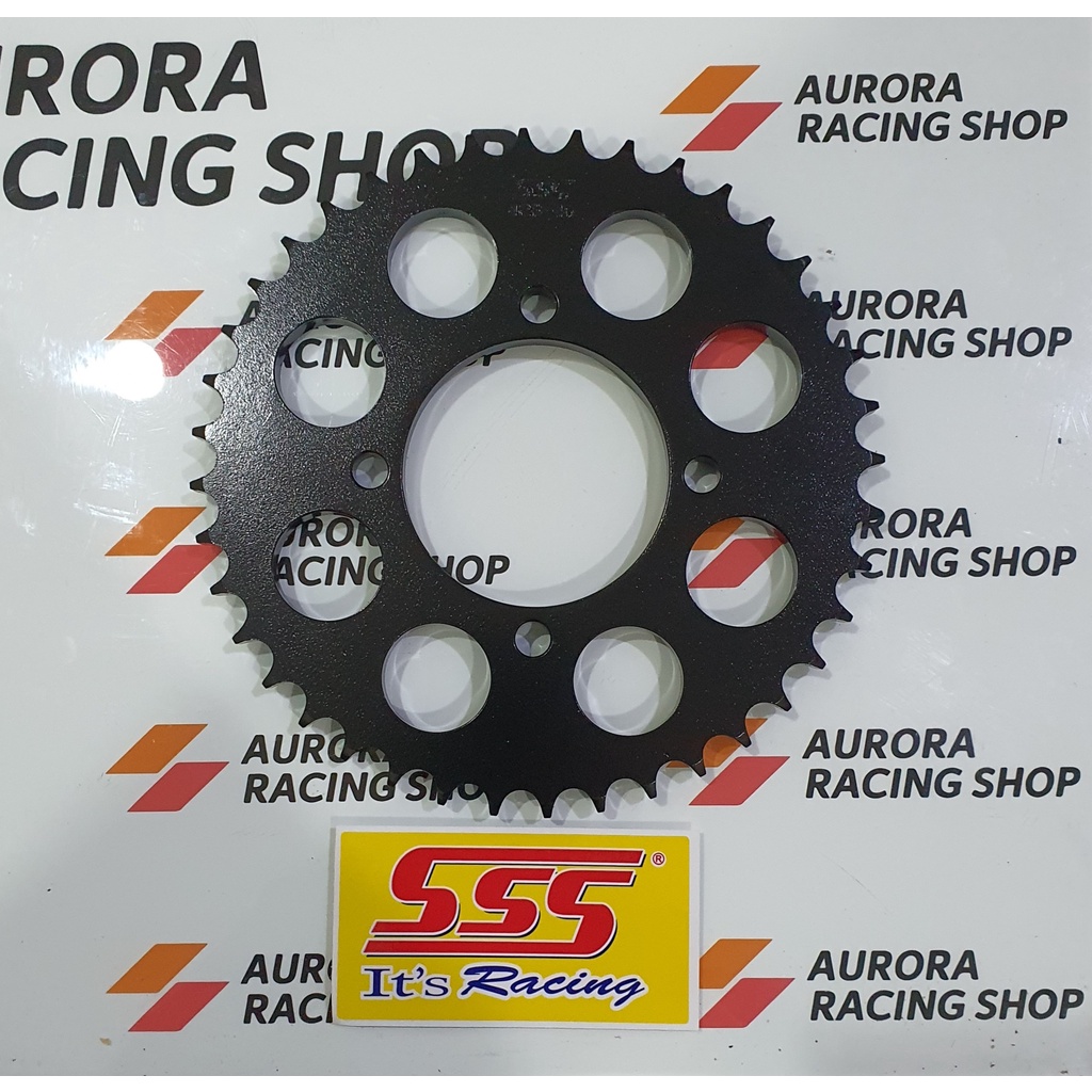 Jual GEAR BELAKANG SSS 428 BLACK JUPITER Z / RX KING / JUPITER MX 125 / VEGA R / F1ZR / RXZ ...