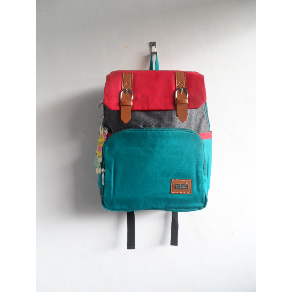 Jual Tas Aina Tosca Merah Rumah Warna | Shopee Indonesia