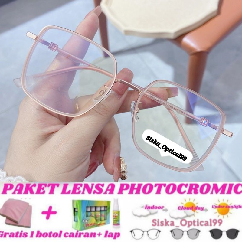 Jual Frame Kacamata Photocromic | Kacamata Minus Anti Radiasi ...