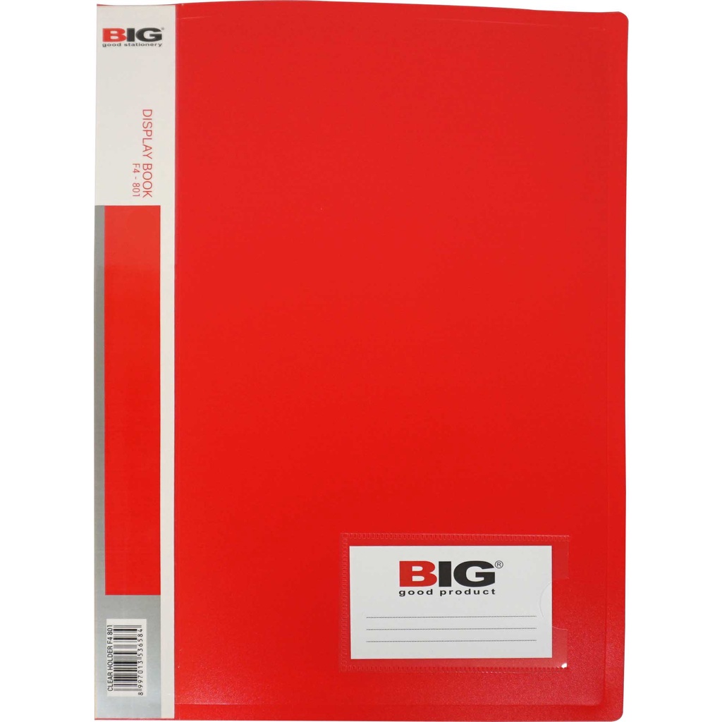 Jual BIG Clear Holder/ File Dokumen Keeper/ Kantong File F4 Folio 20/40 ...
