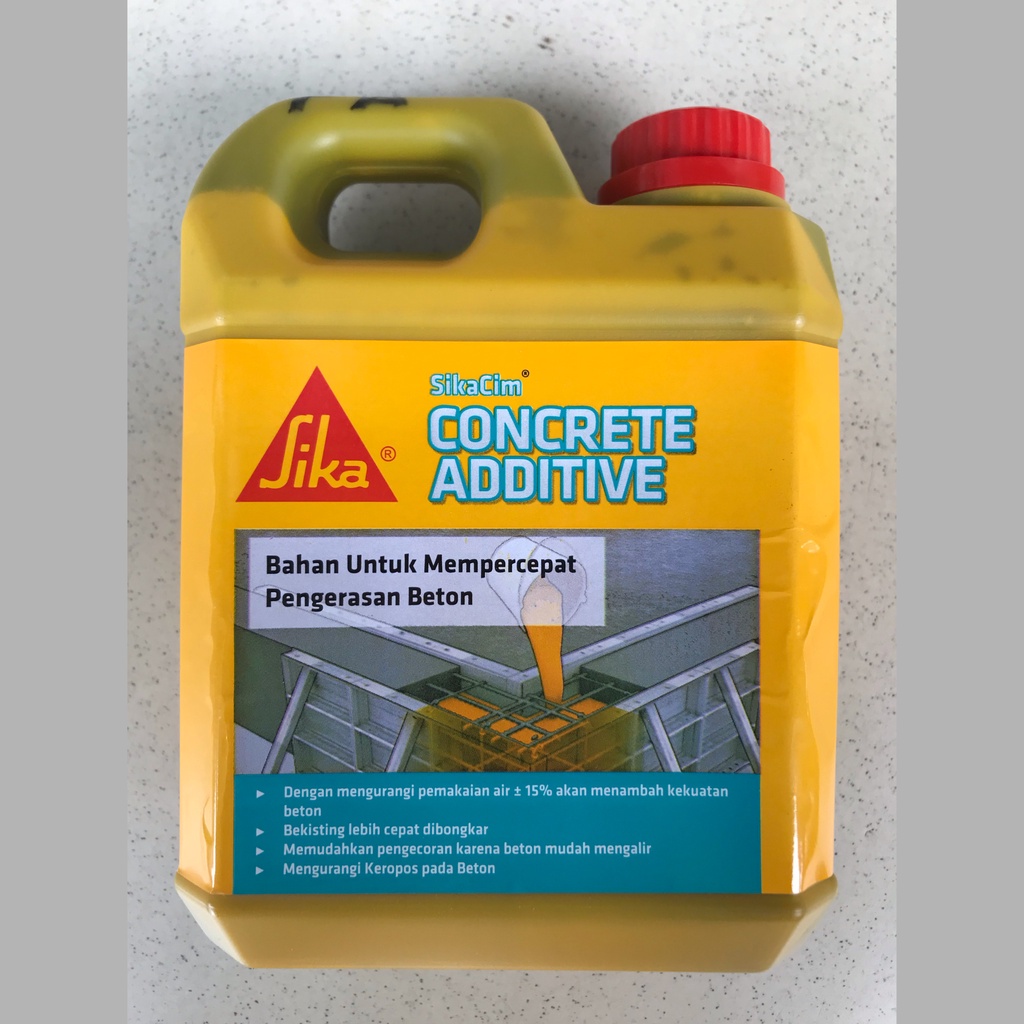 Jual SIKA SikaCim® Concrete Additive / Cairan Obat Pengeras Cor Beton | Shopee Indonesia