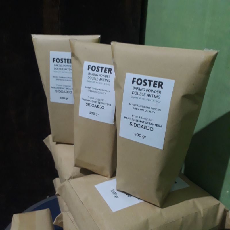 Jual Baking Powder FOSTER 500gr Double Acting | Shopee Indonesia