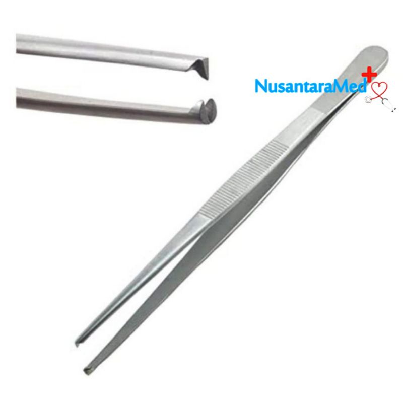 Jual Pinset Anatomi Pinset Cirurgis 14 cm Marwa Saffa Pincet Cirurgis ...