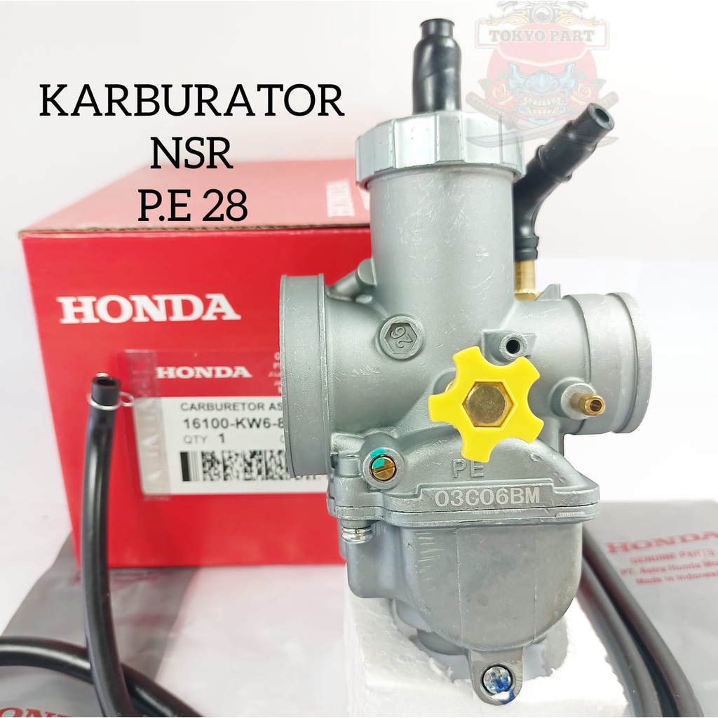Jual KARBURATOR CARBURATOR HONDA KEIHIN NSR PE 28 KUALITAS ORIGINAL HONDA PRESISI GAMPANG ...