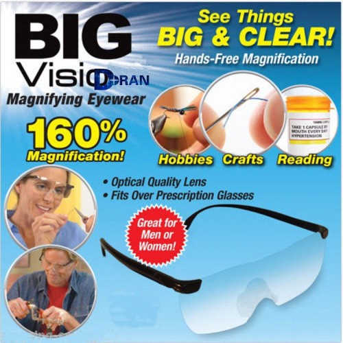 Jual Kacamata Pembesar Baca Jahit Goggles Big Vision Magnifier Glasses ...