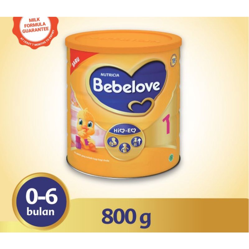 Jual BEBELOVE 1 dan 2 UNTUK USIA 0-6 6-12 BULAN 800GRAM | Shopee Indonesia