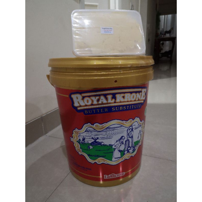 Jual Mentega Margarine Royal Krone 1kg kemasan repack | Shopee Indonesia