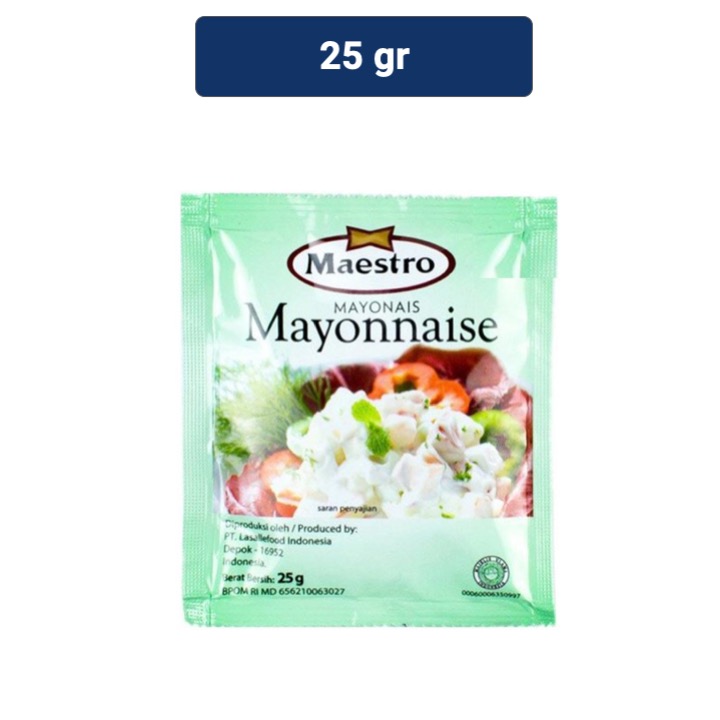 Jual Maestro Mayonnaise Sachet 25gr | Shopee Indonesia