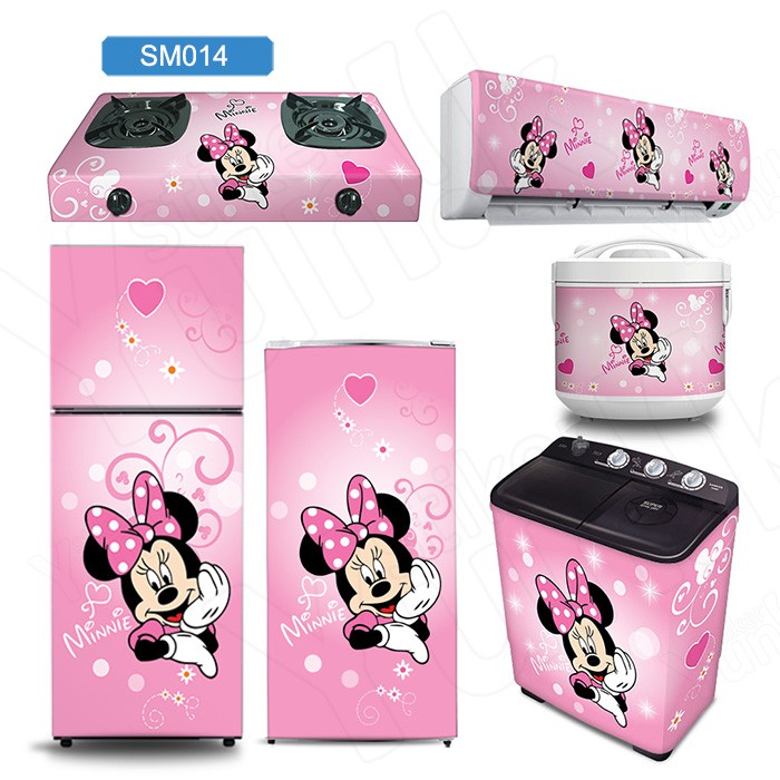 Jual Stiker Kulkas 1 & 2 Pintu, Kompor, Magicom, AC, Mesin Cuci Minnie ...