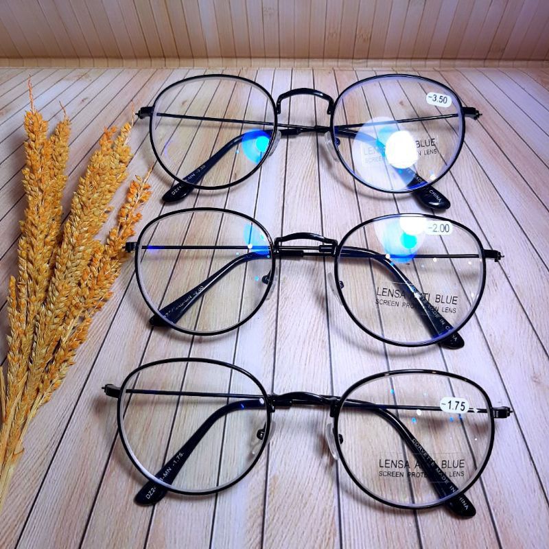 Jual KACAMATA LENSA MINUS KHUSUS RABUN JARAK JAUH MODEL RETRO OVAL ...