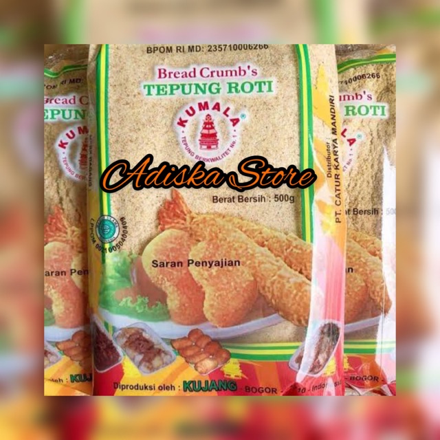 Jual Tepung panir (Tepung Roti) Halus Kumala 500 gr | Shopee Indonesia