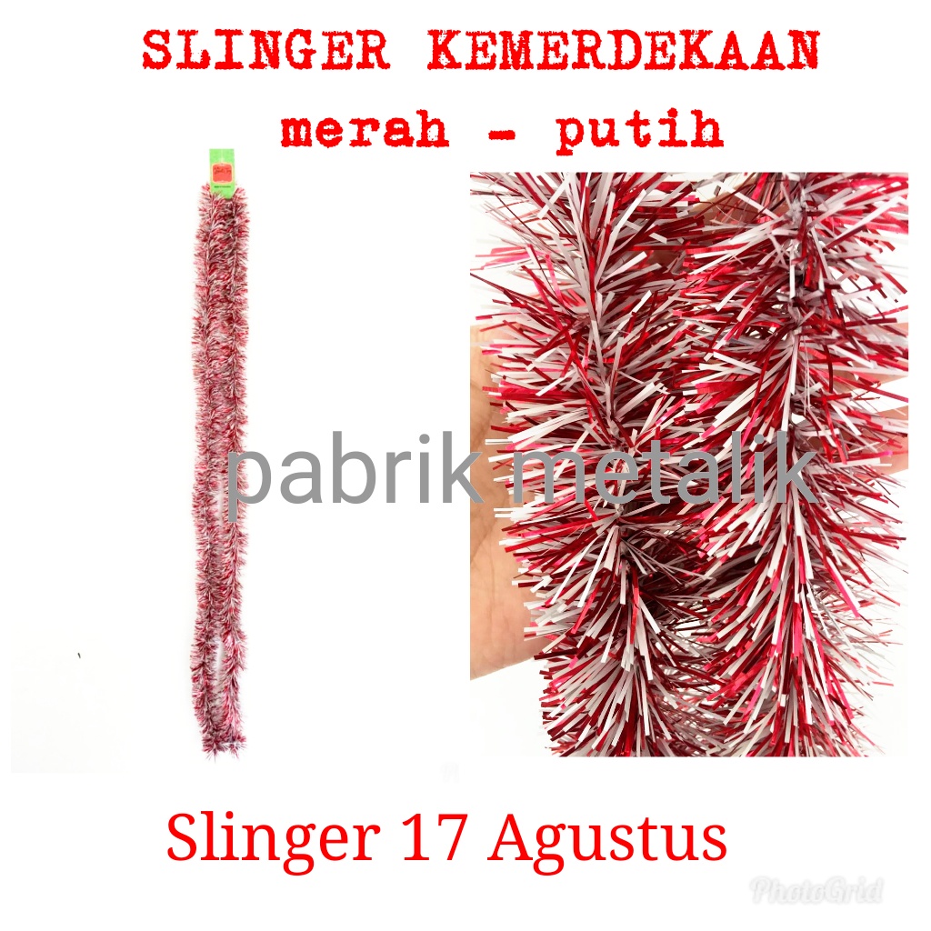 Jual Slinger 17 Agustus / Kemerdekaan / Hut RI / Rumbai Merah putih ...
