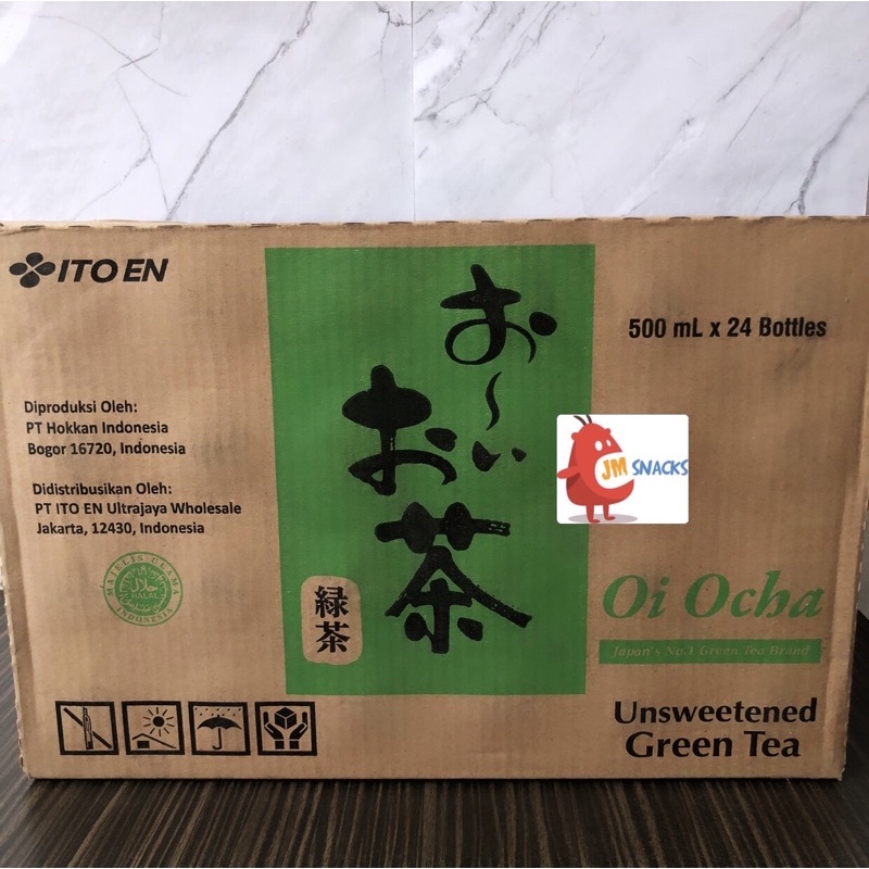 Jual [PROMO!!] ITOEN Unsweetened Greentea 1 Dus isi 24x500ml - ito en ...